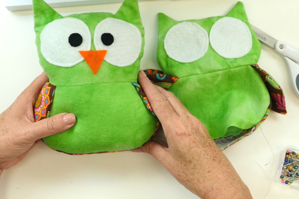Soft and Sweet Owl Plushie Pattern (Video Tutorial) | AllFreeSewing.com
