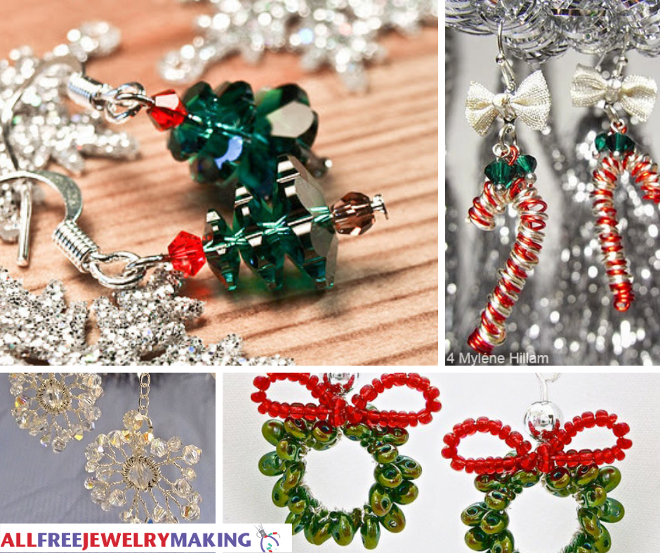43 Free Beading Patterns for Christmas Jewelry | AllFreeJewelryMaking.com