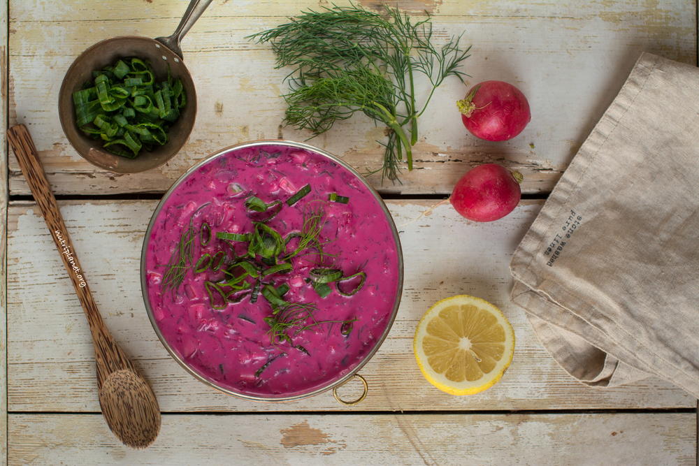Cold Beet Soup | FaveHealthyRecipes.com