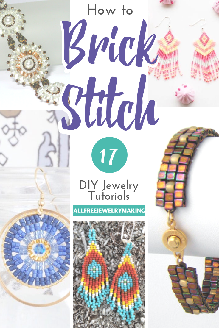 17 DIY Brick Stitch Patterns | AllFreeJewelryMaking.com