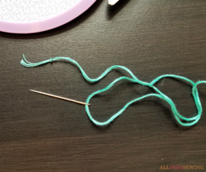 How to Start a Hand Stitch | AllFreeSewing.com