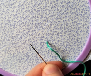 How to Start a Hand Stitch | AllFreeSewing.com