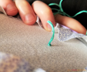 How to Start a Hand Stitch | AllFreeSewing.com