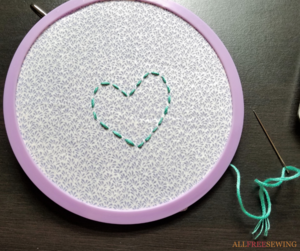 How to Start a Hand Stitch | AllFreeSewing.com