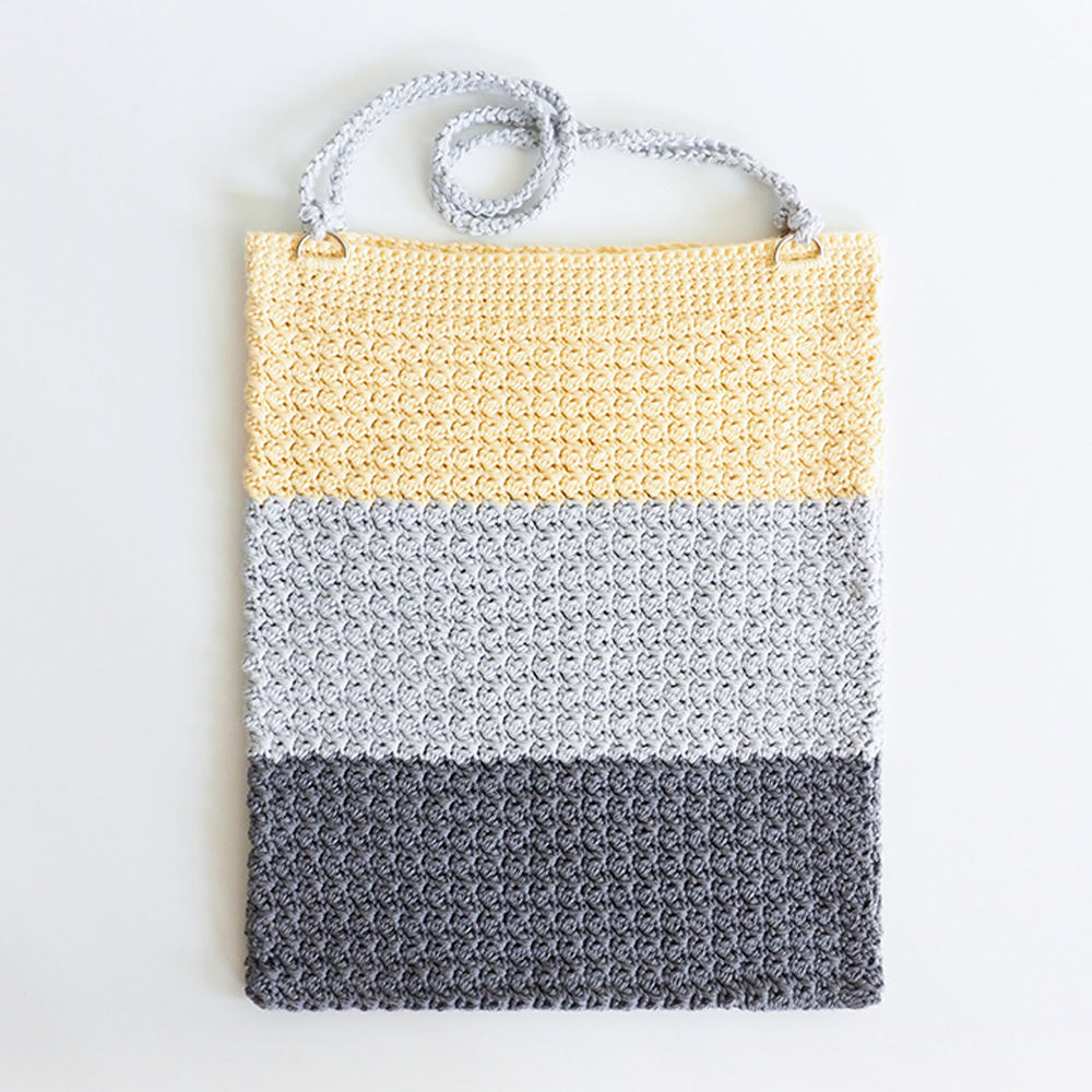 Color Block Bag Crochet Pattern | AllFreeCrochet.com