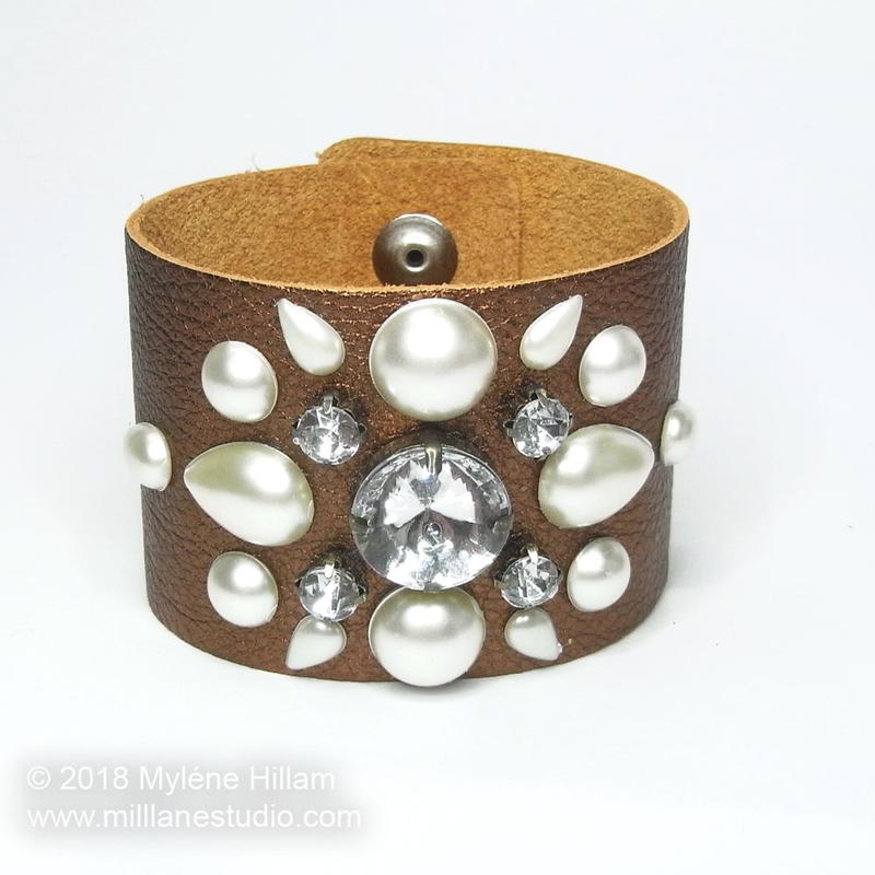 10-Minute Layered Leather DIY Bracelets | AllFreeJewelryMaking.com