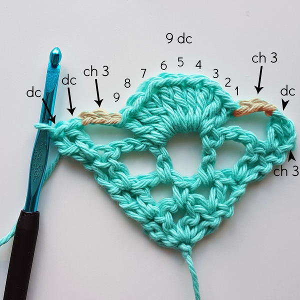 Crochet Pineapple Stitch Tutorial | AllFreeCrochet.com
