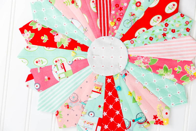 How to Make a Dresden Plate Quilt Block Tutorial | FaveCrafts.com