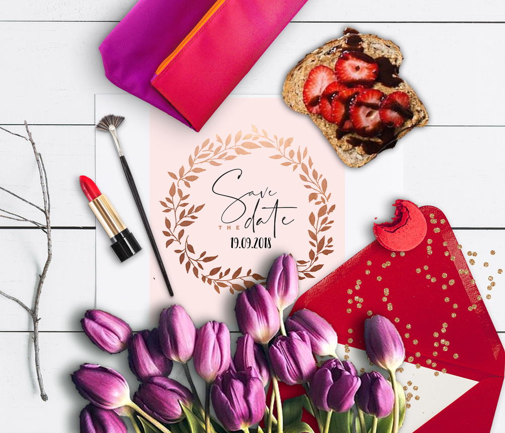 Free Rose Gold Wreaths Printables and Graphics | FaveCrafts.com