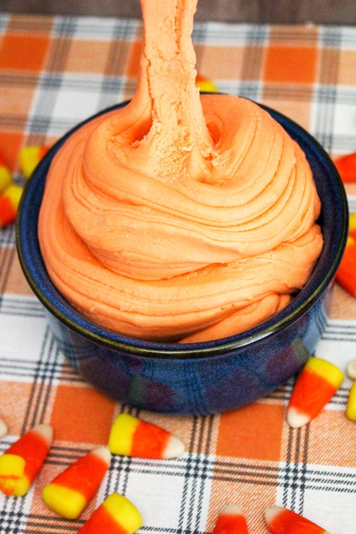 Candy Corn Slime | FaveCrafts.com