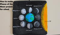 Moon Phases Project for School | FaveCrafts.com