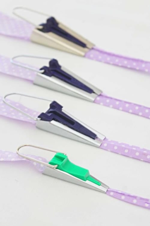 How to Make Bias Binding with a Bias Maker | AllFreeSewing.com