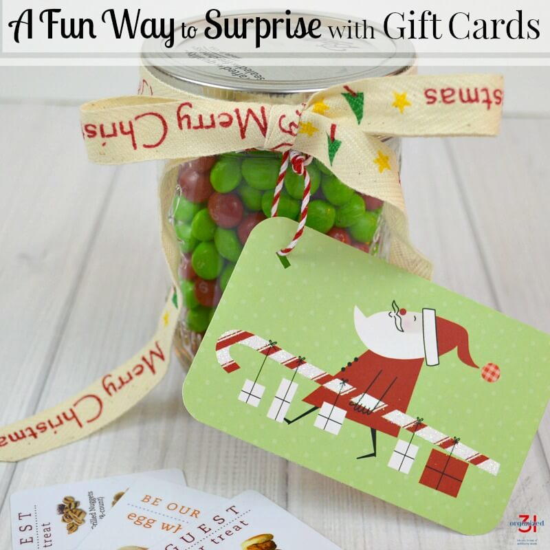 Surprise Gift Cards Christmas Gifts | AllFreeHolidayCrafts.com