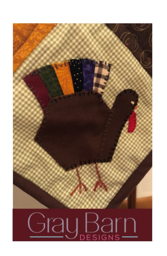 Thanksgiving Turkey Table Topper | FaveQuilts.com
