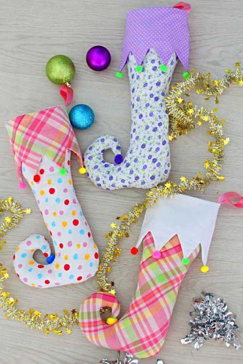 Elf Stocking Pattern | FaveCrafts.com