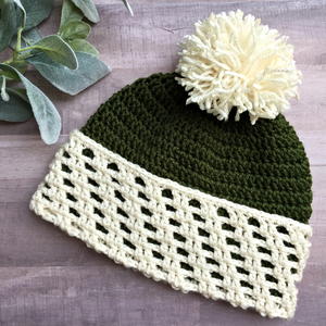 Double Crochet Beanie | AllFreeCrochet.com