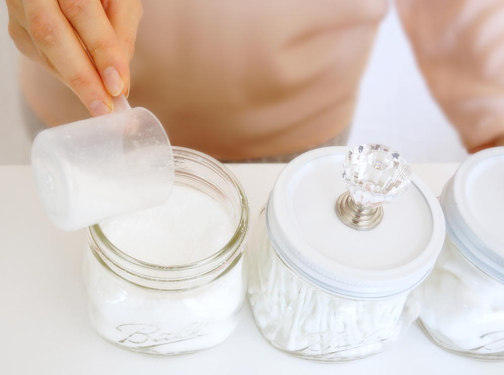 DIY Mason Storage Jars | FaveCrafts.com