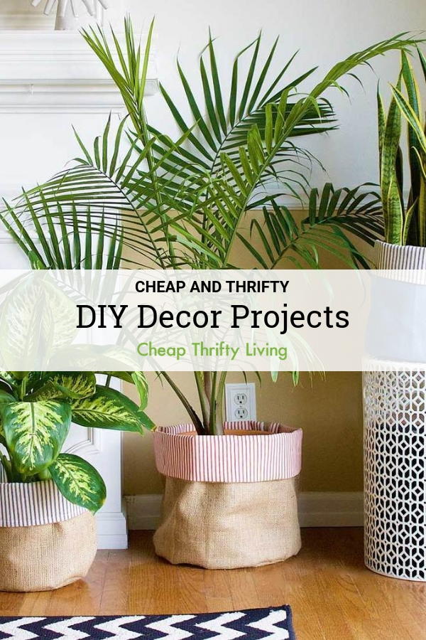 25 Cheap DIY Decor Projects | CheapThriftyLiving.com