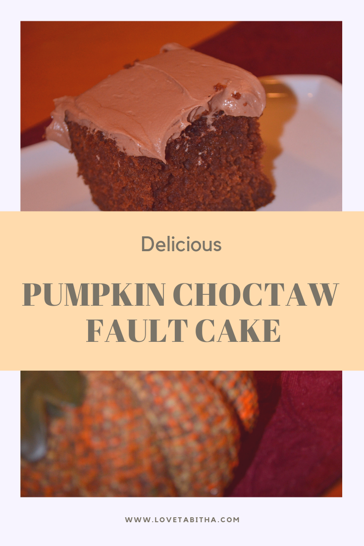 Delicious Pumpkin Choctaw Fault Cake | TheBestDessertRecipes.com