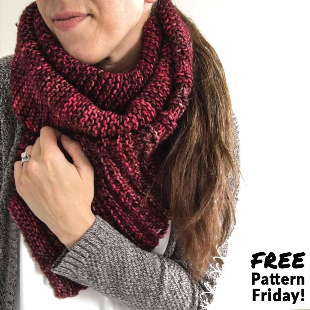 The Milan Scarf Knitting Pattern | FaveCrafts.com