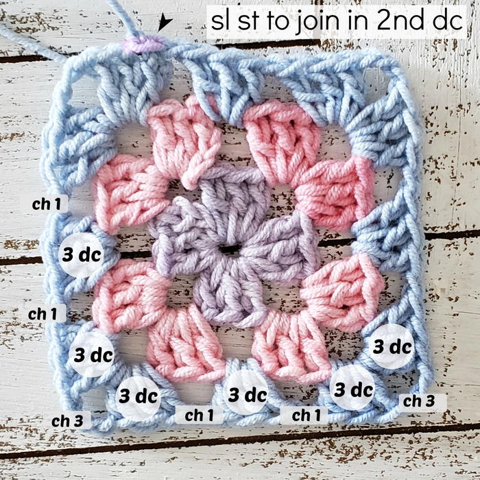 Easy Classic Granny Square Crochet Tutorial | AllFreeCrochet.com