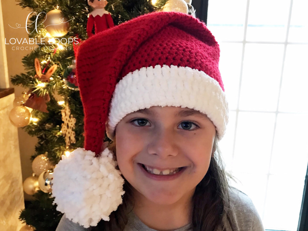 Santa Hat | AllFreeCrochet.com