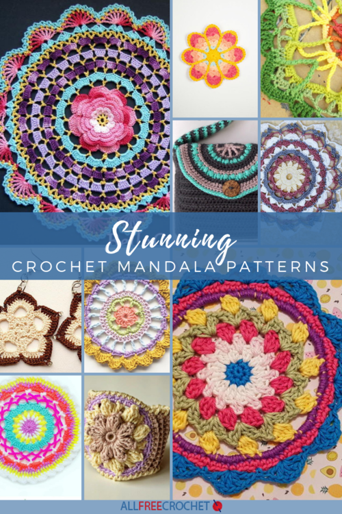 38+ Stunning Crochet Mandala Patterns | AllFreeCrochet.com