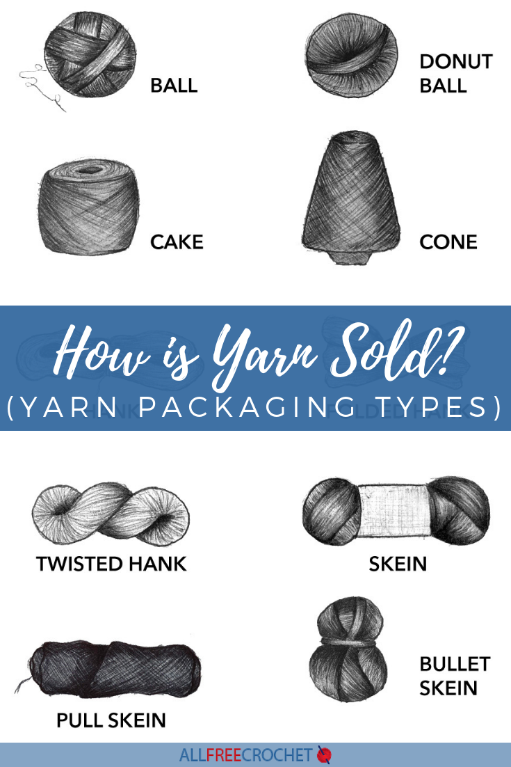 How is Yarn Sold? (Yarn Packaging Types) | AllFreeCrochet.com