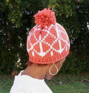 Chunky Fair Isle Crochet Toque | FaveCrafts.com