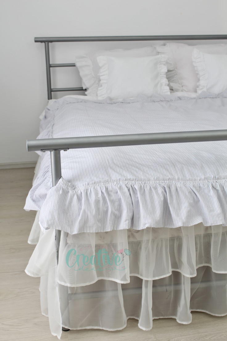 Ruffled Throw Blanket | CheapThriftyLiving.com