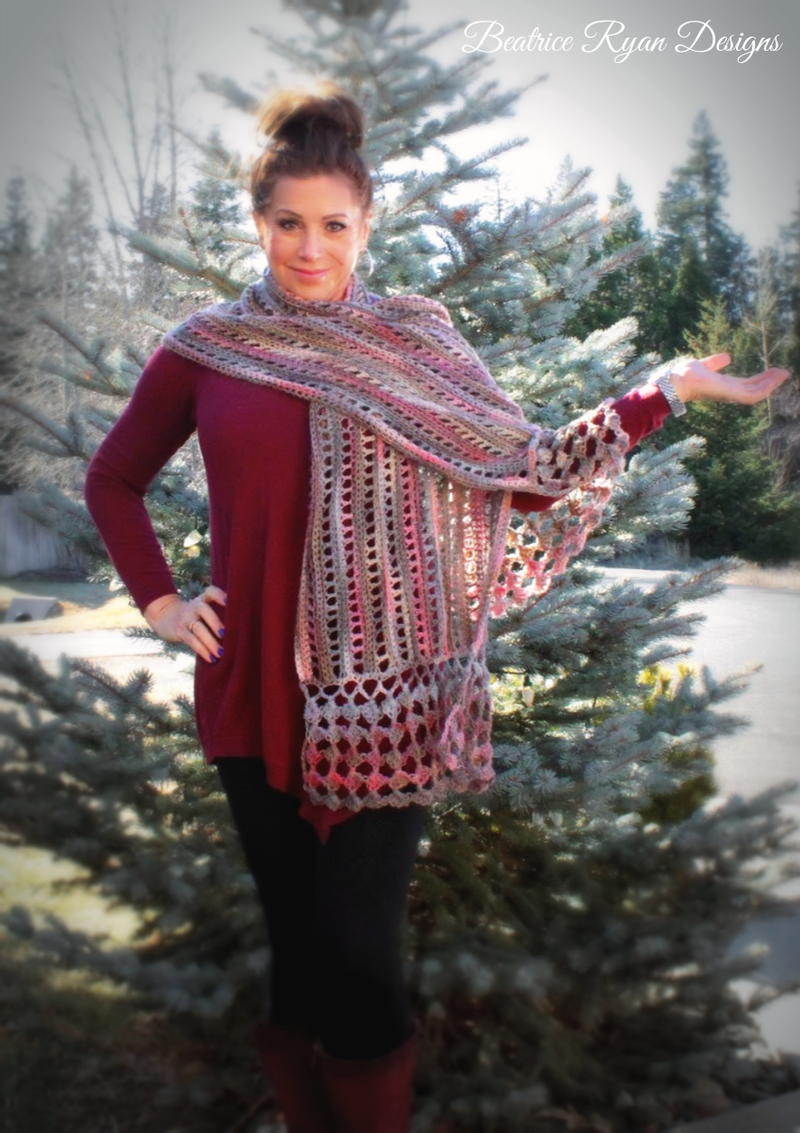 Sparkled and Spangled Shawl | AllFreeCrochet.com