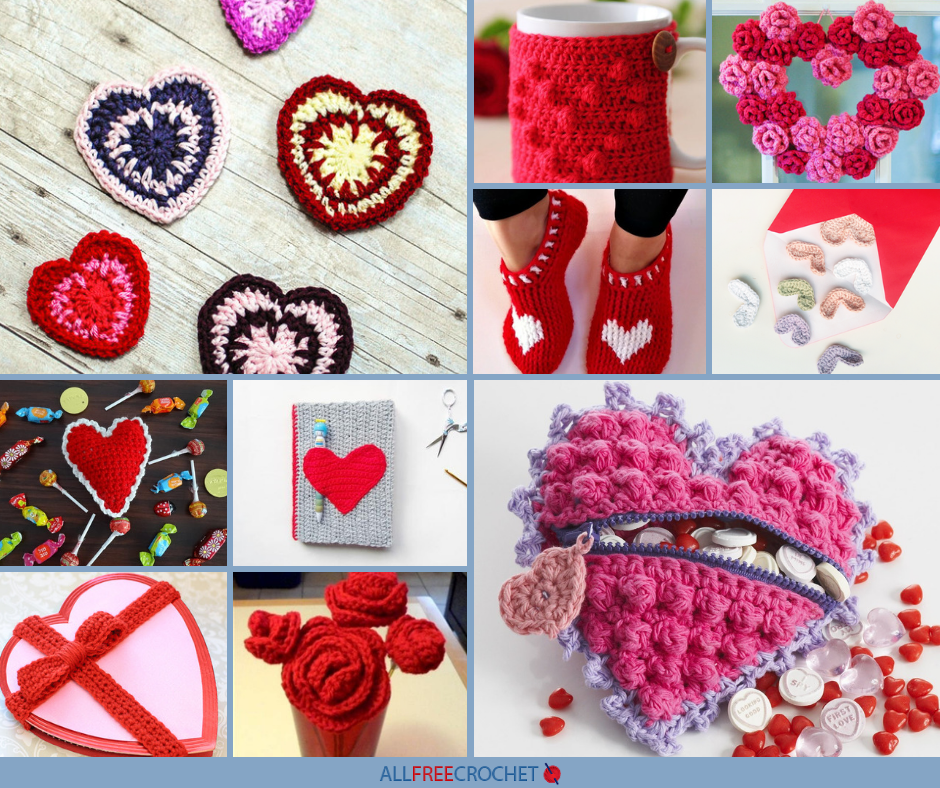 30+ Free Valentine's Day Crochet Patterns | AllFreeCrochet.com