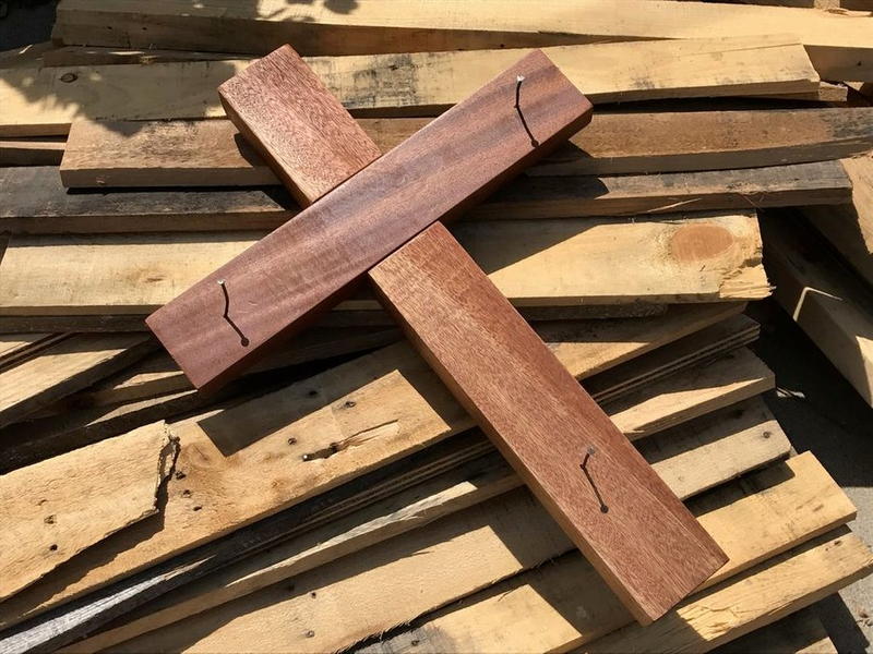 Simple Homemade Wooden Cross | FaveCrafts.com