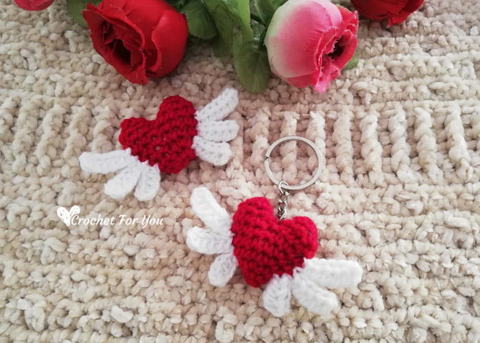 Crochet Heart Angel | AllFreeCrochet.com