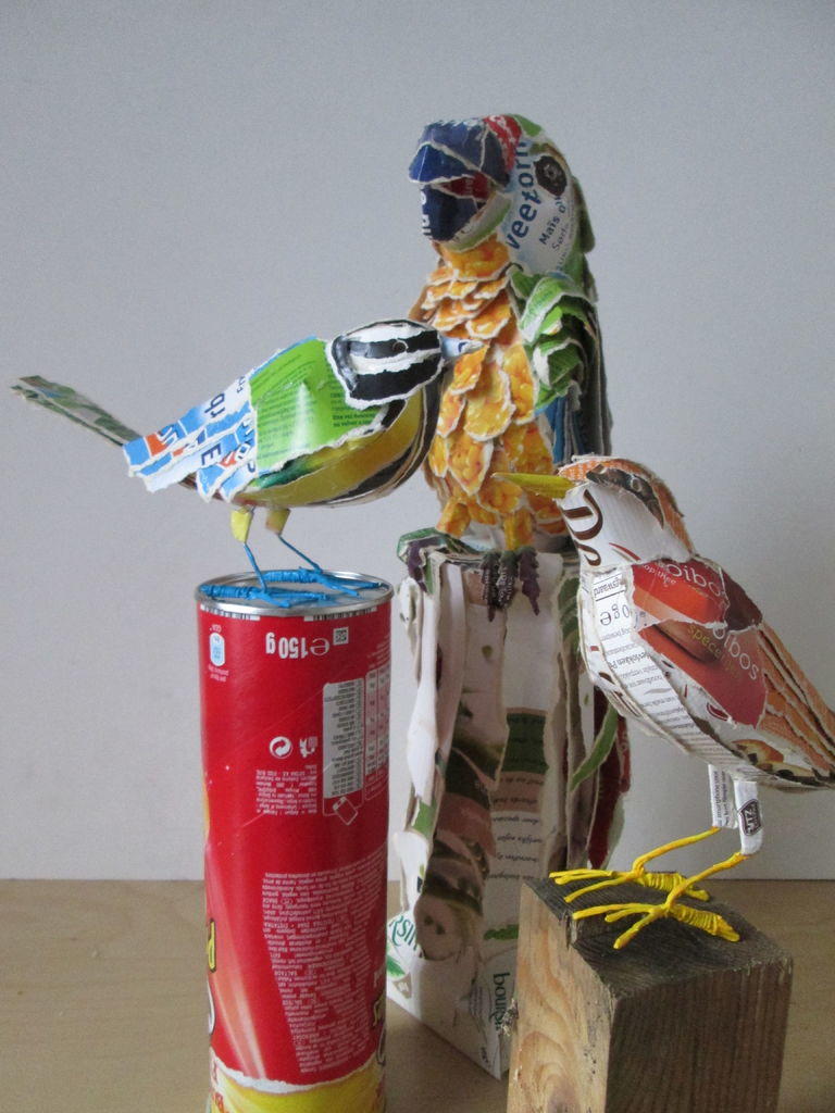 Cardboard Box Birds | FaveCrafts.com
