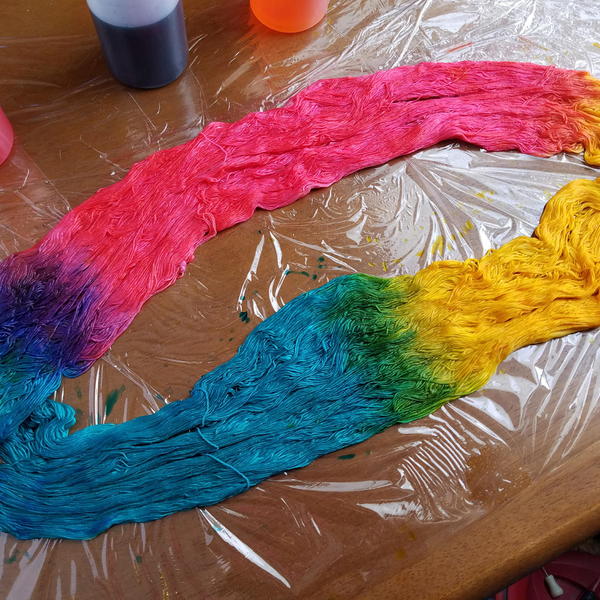 How to Dye Yarn with Icing Colors | FaveCrafts.com