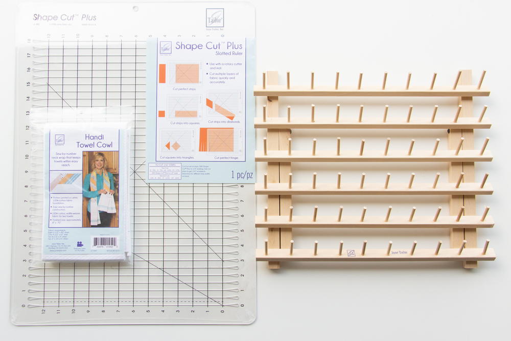 June Tailor Shape Cut Plus Slotted Ruler | AllFreeChristmasCrafts.com