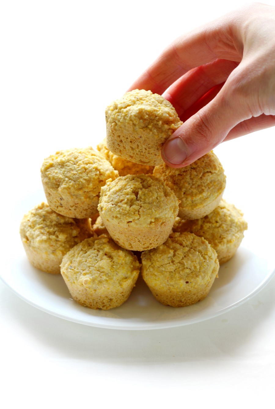 Mini Gluten-Free Cornbread Muffin Bites (Vegan, Allergy-Free ...