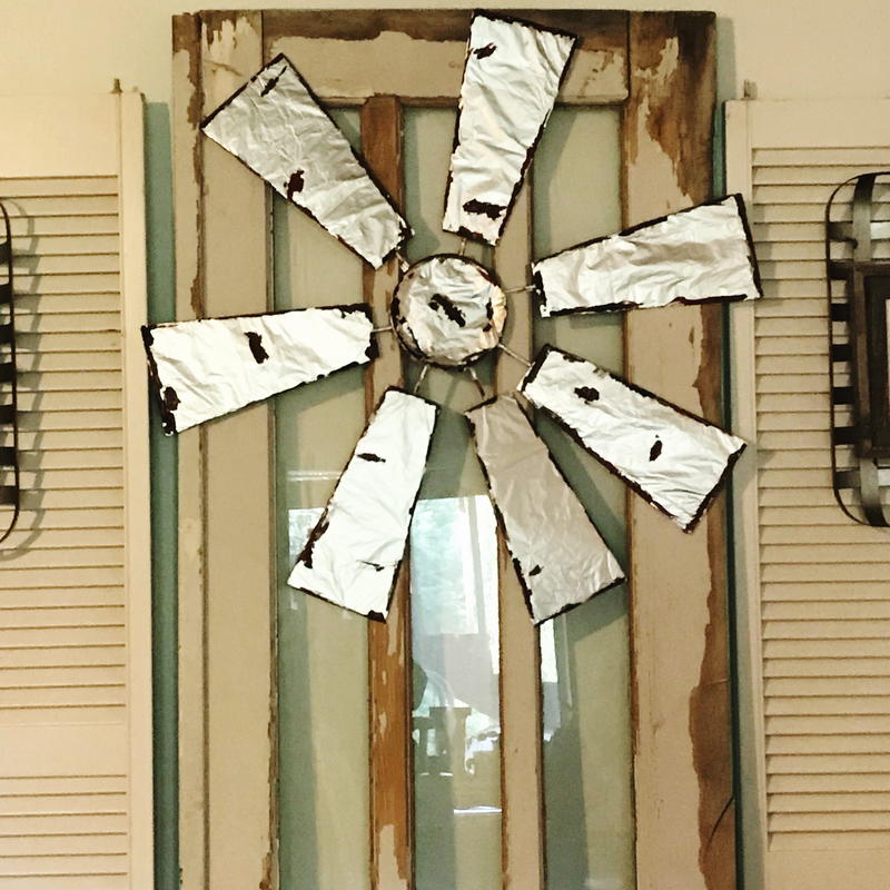 The Easiest DIY Farmhouse Windmill in 4 Quick Steps! | FaveCrafts.com