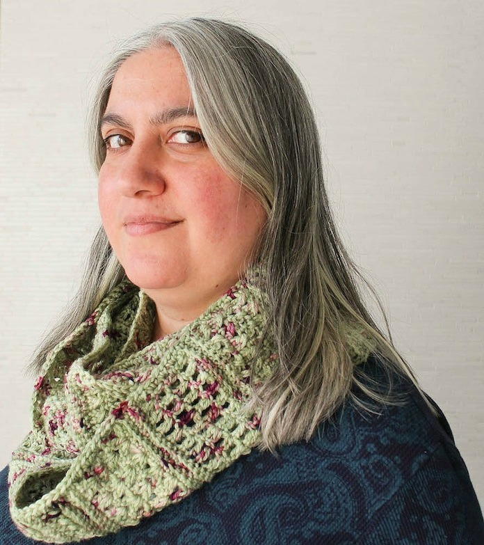Spring Sampler Infinity Scarf Crochet Pattern | FaveCrafts.com