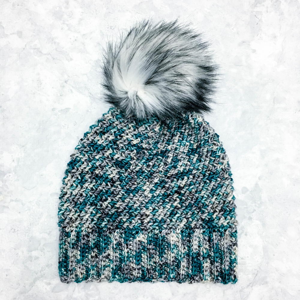 Arctic Paradise Slouch Hat | AllFreeCrochet.com