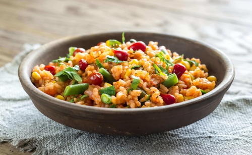 Mexican Corn Rice | RecipeLion.com