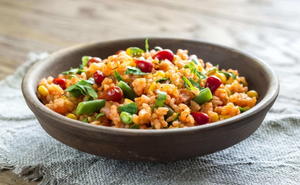 Mexican Corn Rice | RecipeLion.com