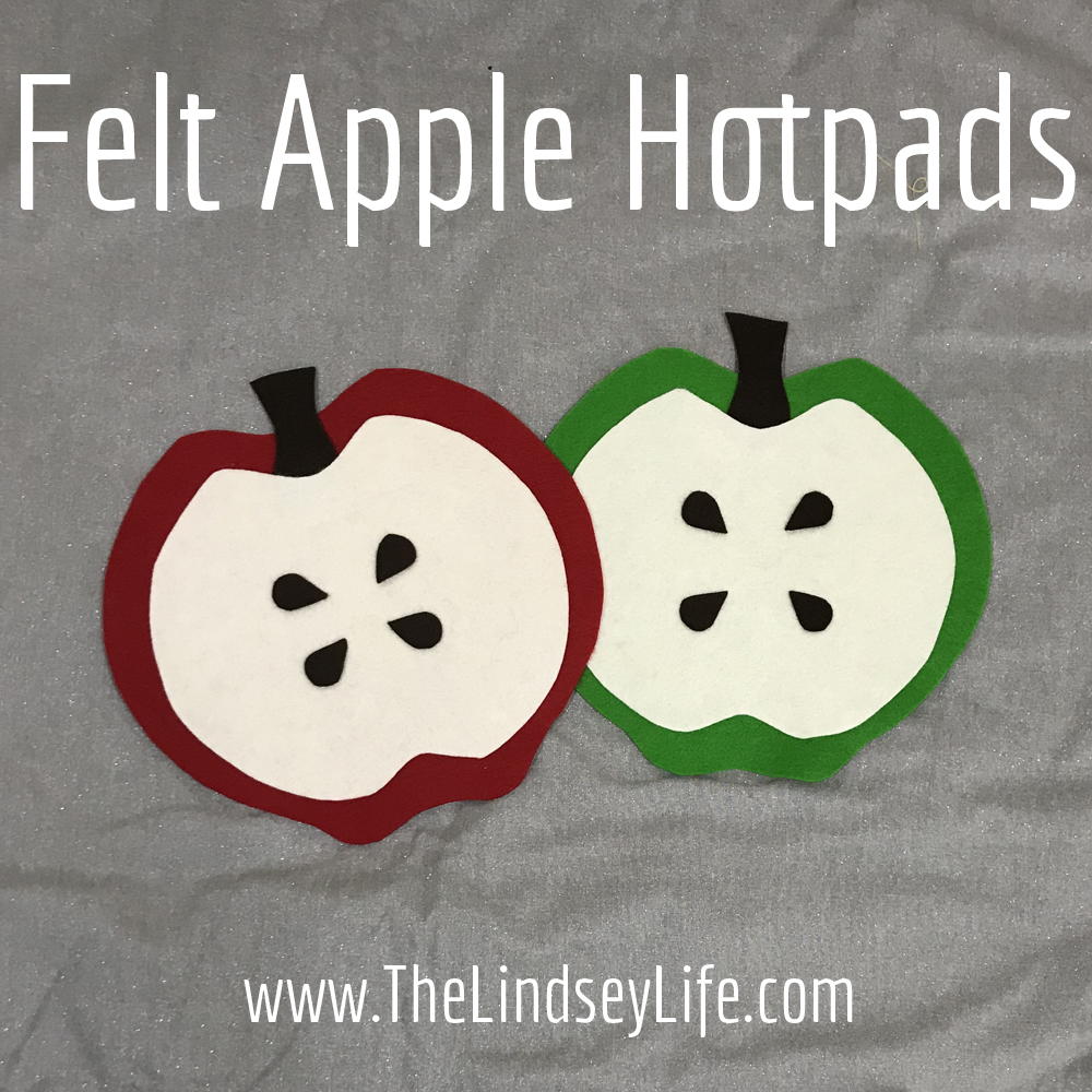 Felt Apple and Worm | FaveCrafts.com