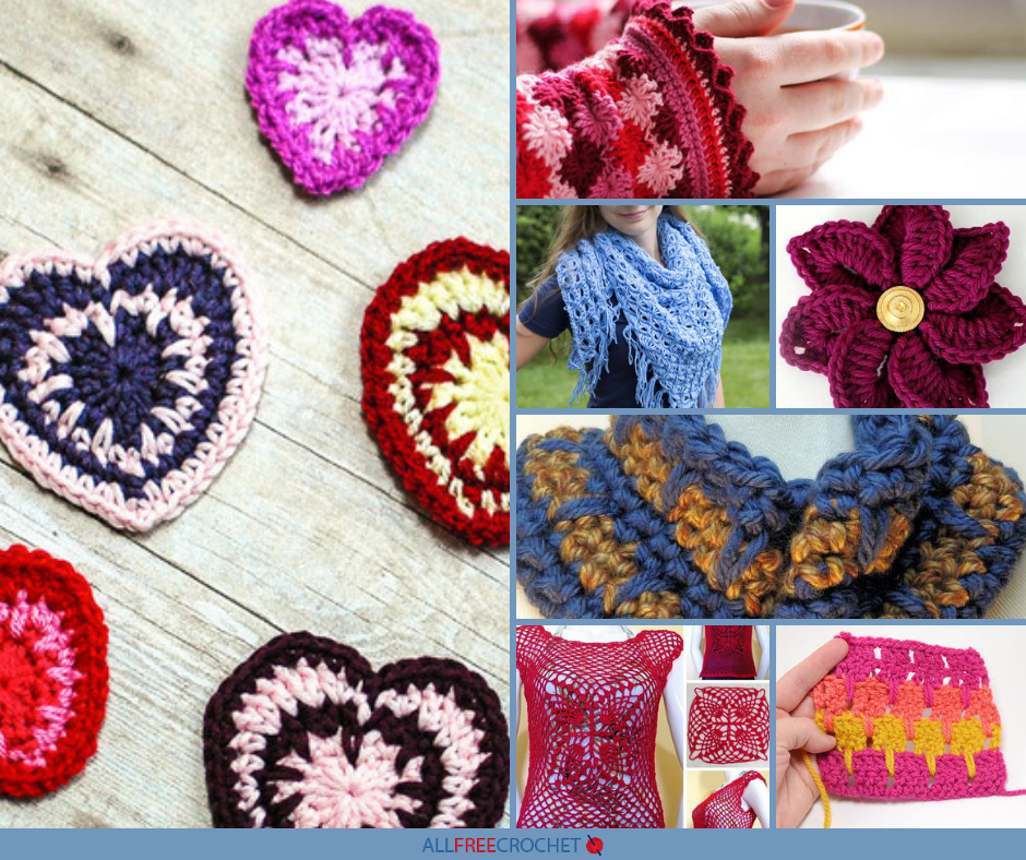 Music Note Crochet Appliques | AllFreeCrochet.com
