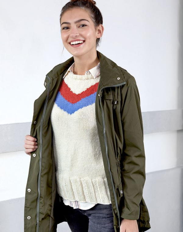 Knit Vest Pattern in the Round | AllFreeKnitting.com
