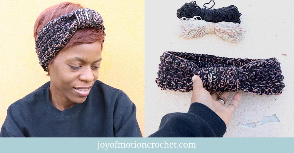 Retro Girl Hdc Ear Warmer | FaveCrafts.com