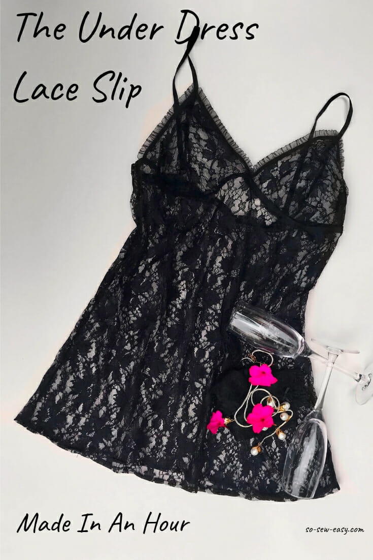 The Under Dress Lace Slip | FaveCrafts.com