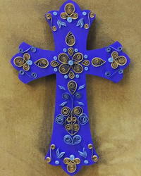 Prettiest Paper Quilled Cross | FaveCrafts.com