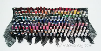 DIY Sewing Thread Rack | DIYIdeaCenter.com